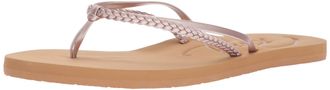 Roxy Damen Cabo Flip Flop Sandale, Rose Gold, 40 EU