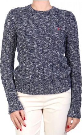 Ralph Lauren Femme, Pulls, Bleu, Taille: 40 FR Ralph Lauren - Tricots > Long Tricots