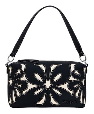 Desigual Sac &agrave; main en polyur&eacute;thane pour femme, noir, taille unique, Noir, One size