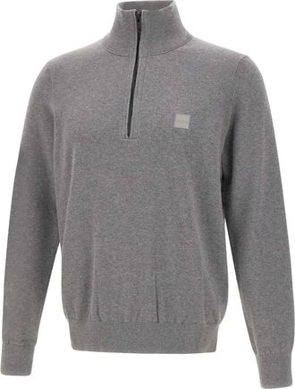 HUGO BOSS Homme, Pulls, Gris, Taille: XL Pull zipp&eacute;