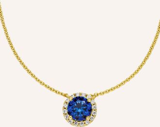 VEYNOU Veynou Halskette Ava Aus 14 Karat Gelbgold Und 1,0ct. Saphir Und Lab-Grown Diamanten gold