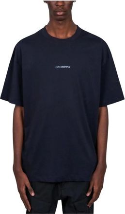 C.P. Company C.p. Company, Homme, Tops, Bleu, Taille: M T-shirt C.p. Company