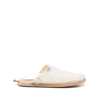 Forte_Forte Riemenverziertes Pantoffelpaar - - Shoes - Damen - Grau - 37 EU