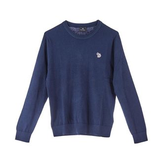 Paul Smith Maglia Girocollo Zebra - - Knitwear - Herren - Blau - L