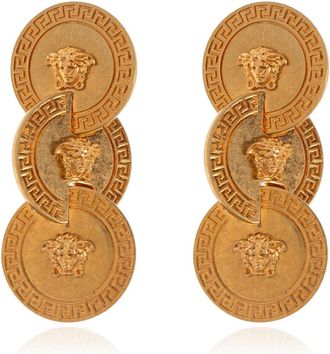 Versace Femme, Accessoires, Jaune, Taille: ONE Size Boucles doreilles Tribute
