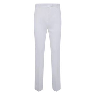 Max Mara Femme, Pantalons, Blanc, Taille: 34 FR Jerta Long Pantalons