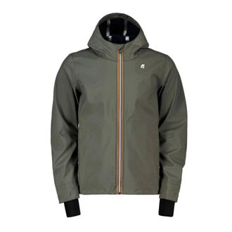 K-Way Bomberjacke in Grau - - Jackets - Herren - Gr&uuml;n - S