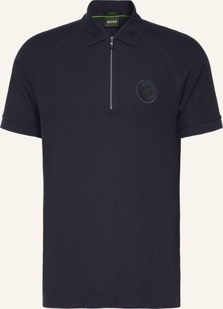 HUGO BOSS Funktions-Poloshirt Union Philix Regular Fit blau