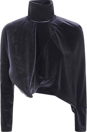 Junya Watanabe Rundhalspullover - Schwarz