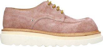 Premiata Homme, Chaussures, Rose, Taille: 45 EU Chaussures &agrave; lacets en cuir