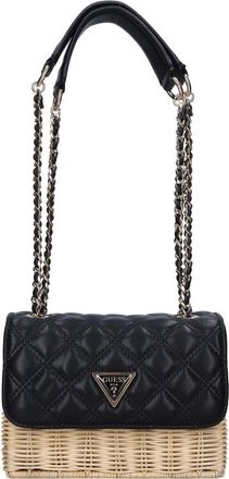 Guess Femme, Sacs, Noir, Taille: ONE Size Giully Shoulder Bag