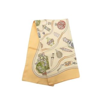 Herm&egrave;s Pre-owned Qu Importe le Flacon Schal - - Pre-owned - Damen - Beige - ONE SIZE