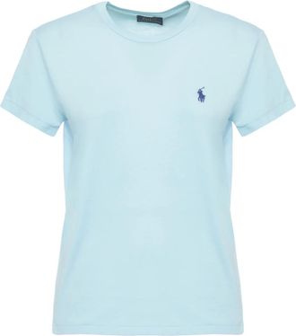 Ralph Lauren Femme, Tops, Bleu, Taille: 42 FR Pony T-shirt