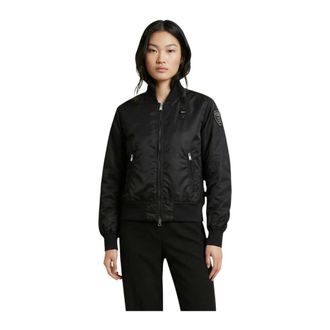 Blauer Femme, Vestes, Noir, Taille: 42 FR Blazer Zipp&eacute; &agrave; Col Rond et Poches Avant