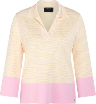 Marc Cain Femme, Tops, Jaune, Taille: 42 FR Polo