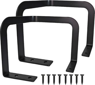 Generic Metallmatratze Gripper-robuste Schiebeschlösser, Liegestütze gegen Anti-Rutsch-Löcher | Sichere Halterungen mit Hardware-Kit für Bettkanten, Rahmenabd