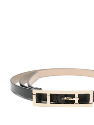 Fabiana Filippi Womens Rectangle-Buckle Leather Belt Aw25 W