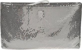 Paco Rabanne Femme, Sacs, Gris, Taille: ONE Size Mesh Pouch