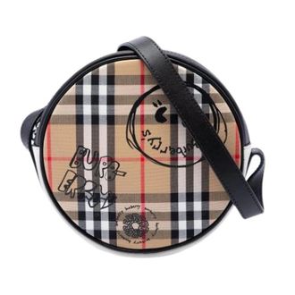 Burberry Sac bandouli&egrave;re en toile Pre-owned - Femme - Pre-owned - Beige - Taille: ONE Size