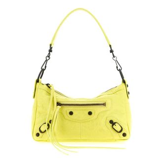 Balenciaga Le City Moto Mini Schultertasche - - Bags - Damen - Gelb - ONE SIZE