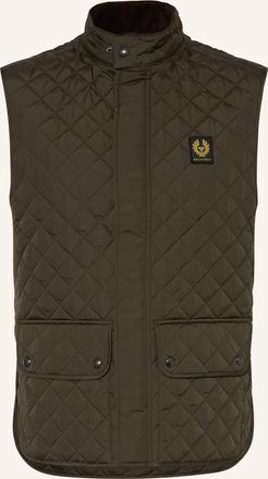 Belstaff Steppweste Icon gruen