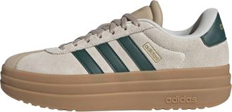 adidas Damen VL Court Bold Shoes, Cream White/Collegiate Green/Magic beige, 37 1/3 EU
