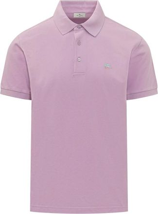 Etro Homme, Tops, Violet, Taille: 2XL Polos