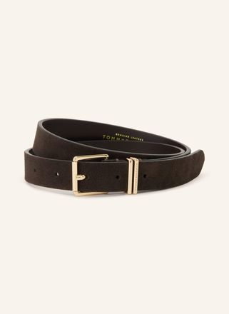 Tommy Hilfiger Lederg&uuml;rtel braun