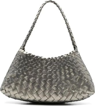 Dragon Diffusion Femme, Sacs, Gris, Taille: ONE Size Rosana Woven Leather Tote Bag