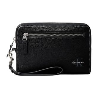 Calvin Klein Bold Pebble Pouch - - Bags - Herren - Schwarzk - ONE SIZE