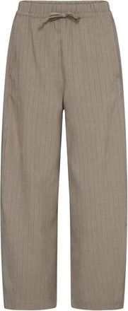 Ichi Ichi, Femme, Pantalons, Brun, Taille: 42 FR Ihkate Wide Pantalons