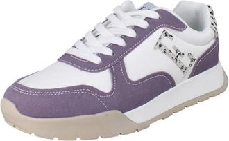 Spot On Elle Sport Baskets d&eacute;contract&eacute;es &agrave; lacets pour femme F7287, violet, 37 EU