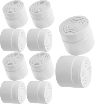 BESPORTBLE 10 Stück Nachfüllbare Deodorantbox mit 150ml Fassungsvermögen und Hohlem Deckel Kunststoff Lufterfrischerbox für Badezimmer und Schlafzimmer Geruchsen