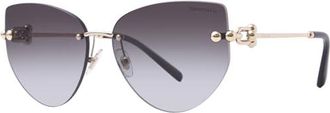 Tiffany & Co. & Co. TF 3096 Lunettes de soleil pour femme, or p&acirc;le/gris d&eacute;grad&eacute; 60/15/130, or p&acirc;le/gris d&eacute;grad&eacute;, 60/15/130, or p&acirc;le/gris d&eacute;grad&eacute; 60/15/130