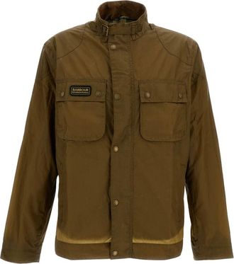 Barbour Homme, Vestes, Brun, Taille: L Veste en coton huil&eacute;
