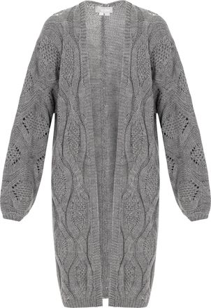 Usha Strickjacke Frauen Graumelange