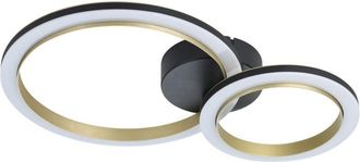 Eglo Led Deckenleuchte Calliera 12W, 3000K, ww, dimmbar, 42x30cm Deckenlampen & Kronleuchter - Eglo