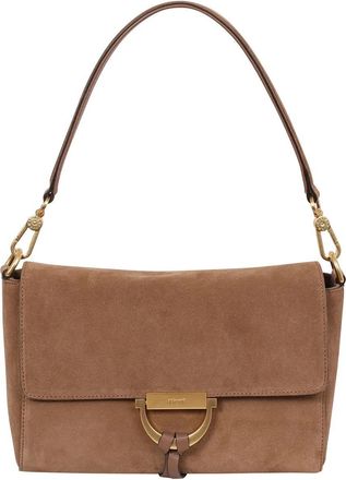 Abro Abro Hobo Bags - Schultertasche TEMI - Gr. unisize - in Cognacbraun - f&uuml;r Damen