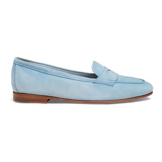Santoni Femme, Chaussures, Bleu, Taille: 40 1/2 EU Carla Loafer