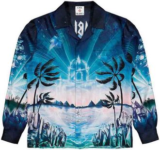 Casablanca Chemise - Bleu