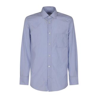 Maison Margiela Gestreiftes Hemd - - Shirts - Herren - Blau - L