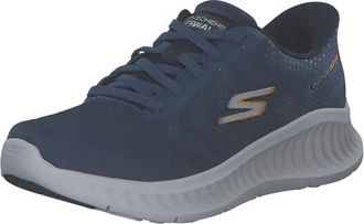 Skechers Mens Hands Free Slip-ins Go Walk Now-Payton Sneaker, Navy, 10.5