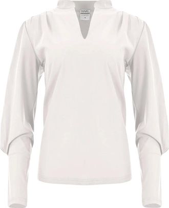 Maicazz Femme, Blouses et Chemises, Blanc, Taille: 42 FR Dieke Basic Blouse