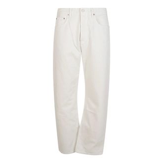 A Gold E Homme, Jeans, Blanc, Taille: W29 Wide Jeans