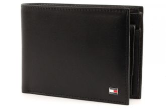 Tommy Hilfiger Geldb&ouml;rse Eton Wallet Black schwarz