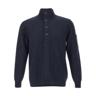 C.P. Company C.p. Company, Herren, Strickwaren, Blau, LGr&ouml;&szlig;e