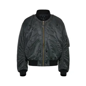 Maison Margiela Homme, Vestes, Gris, Taille: L Bomber R&eacute;versible