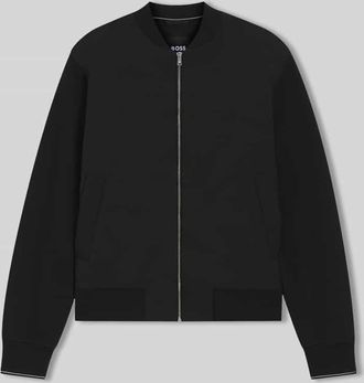 HUGO BOSS Regular Fit Sweatjacke aus reiner Baumwolle Modell Skiles 55