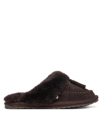 Emu Hausschuhe Tahnee W13373 Dunkelbraun