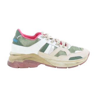 Serafini Femme, Chaussures, Multicolore, Taille: 40 EU Baskets Femme Kaki